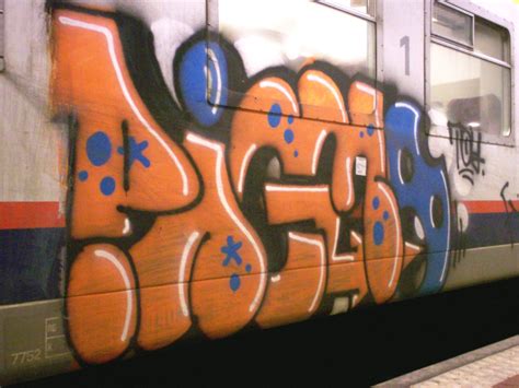 Graffiti Art Trains Tomcat