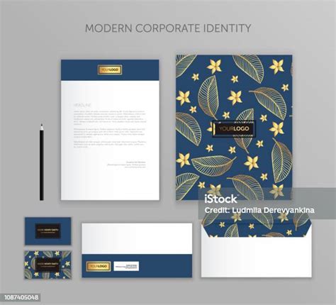 기업 아이덴티티 비즈니스 세트입니다 현대 편지지 서식 파일 디자인입니다 비즈니스에 대 한 문서입니다 0명에 대한 스톡 벡터 아트 및 기타 이미지 Istock