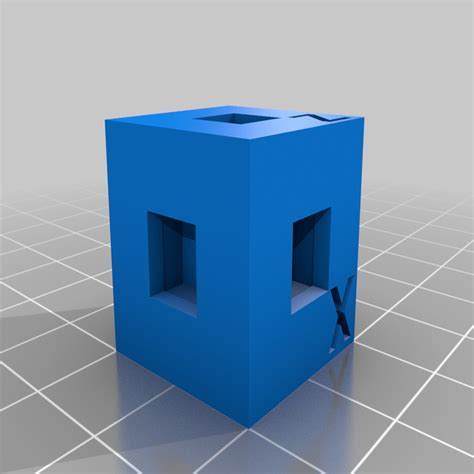 Free 3d File Stacking Calibration Cube Scalicube 🔧・3d Printing