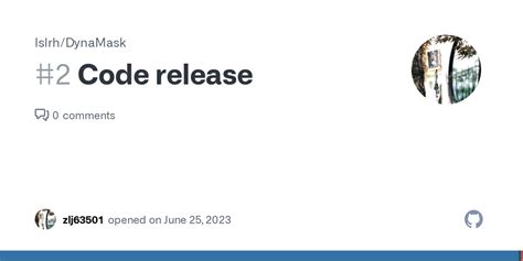 code release · issue 2 · lslrh dynamask · github