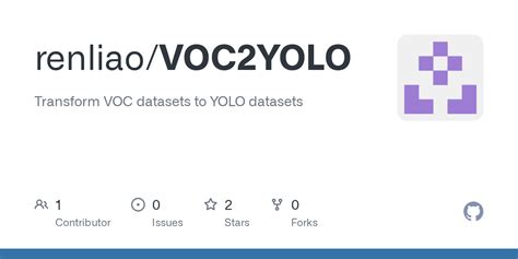 Github Renliao Voc2yolo Transform Voc Datasets To Yolo Datasets