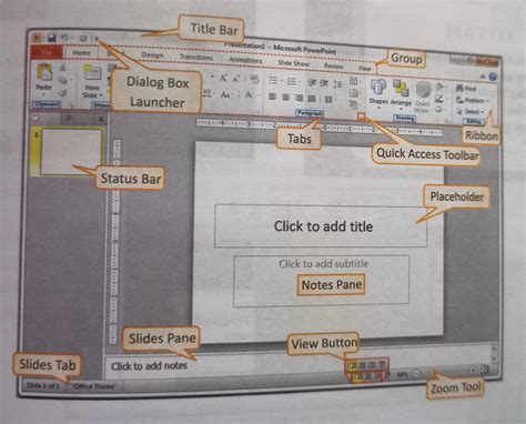 The Computer Teacher Has Given Image Of Powerpoint Window To Your