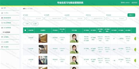 基于springbootvue的毕业生实习与就业管理系统含参考论文