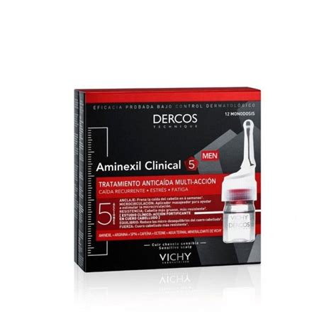 Vichy Dercos ампули против опаѓање на коса за мажи 12 ампули ПЗУ Аптека Виа Фарм