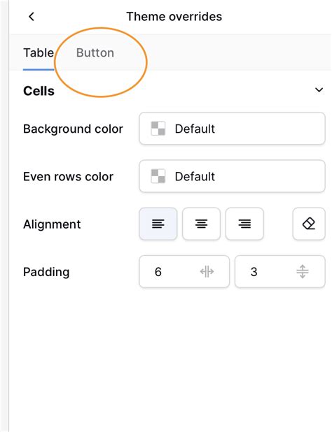Link In Table Has Button Properties Application Builder Baserow