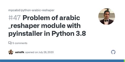 Problem Of Arabic Reshaper Module With Pyinstaller In Python Issue Mpcabd Python