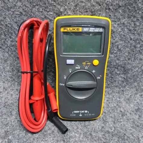 Jual Multitester Multimeter Fluke 101 Capasitor Original Shopee Indonesia