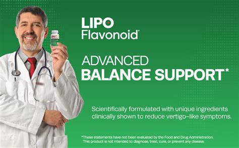 Lipo Flavonoid Balance Support For Vertigo And Dizziness