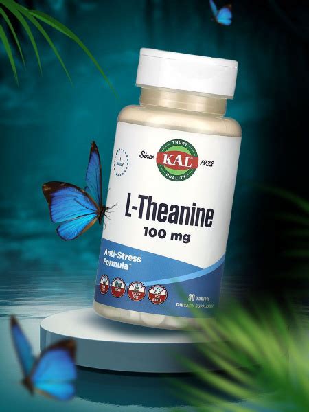 L-Theanine L-теанин 100 мг 30 таблеток - купить с доставкой по выгодным ...