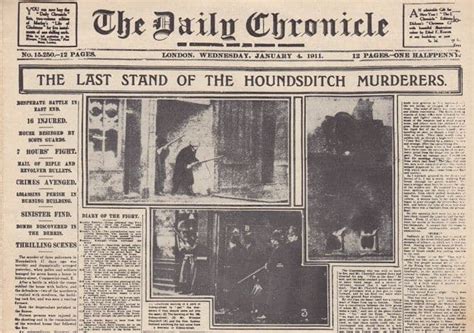 Daily Chronicle London Serial Killer Murders Vintage Mini Newspaper