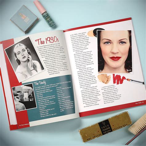 Free Vintage Makeup Guide Saubhaya Makeup