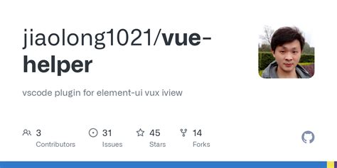 GitHub Jiaolong Vue Helper Vscode Plugin For Element Ui Vux Iview