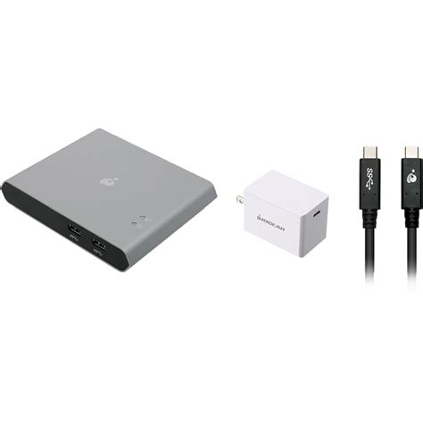 IOGEAR Access Pro Port USB Type C KVM Switch GUD C PWRKIT B H