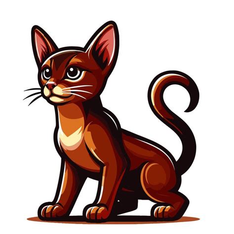 милая кошачья векторная иллюстрация Премиум Ai сгенерированный вектор