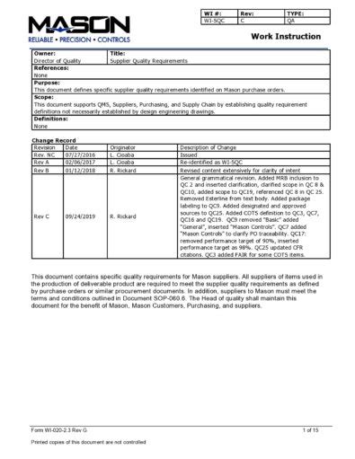 40 Useful Work Instruction Templates Step By Step