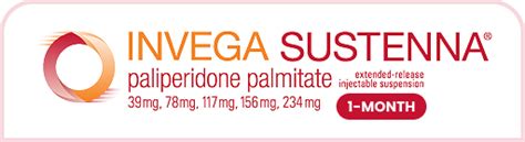 Invega Sustenna® Paliperidone Palmitate Official Hcp Website