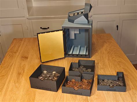 Coin Sorting Vault By Roccos Stuff Download Free Stl Model