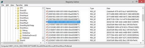 Can I Manage Preferred Directshow Filter Via Commandline Videohelp Forum