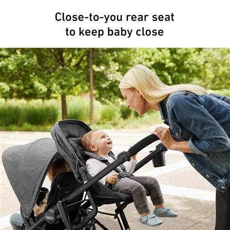 Graco Ready2grow Lx 2 0 Double Stroller Features Bench Seat And