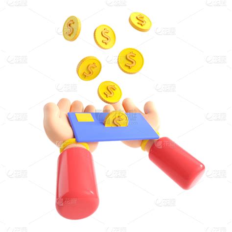 C4d 互联网元素 金币