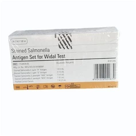 4 5 Ml Arkray Antigen Widal Typhoid Test Kit At Rs 1500 In Varanasi