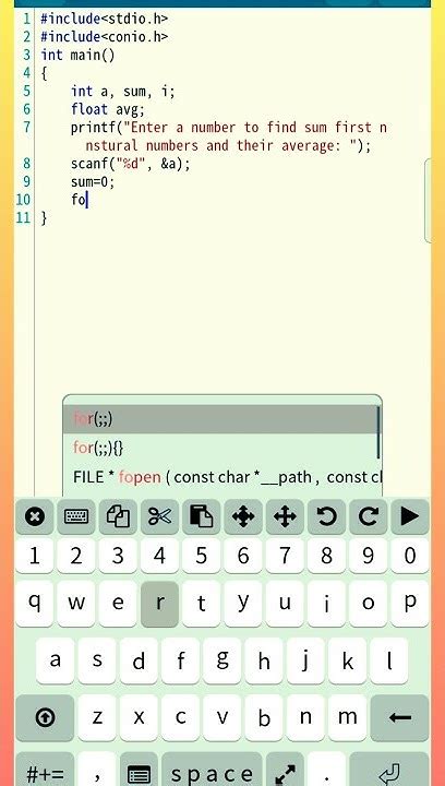 🔥c Programming To Find Sum Of First N Natural Numbers And Their