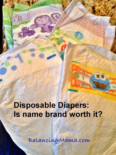 From Balancingmama Disposable Diapers Comparison Is Brand Name