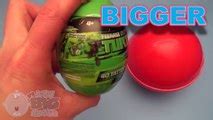 Surprise Eggs Learn Sizes From Smallest To Biggest Opening Eggs With