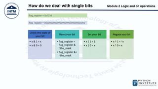 Python PCEP Logic Bit Operations PPT