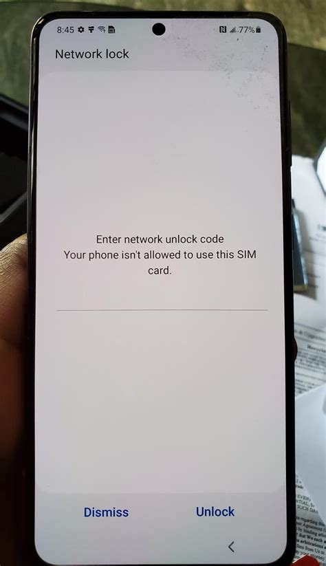 AT T Device Unlock Is Saying IMEI Not Found For Samsung S21 FULLY PAID DEVICE AT T