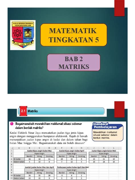 Bab 2 Matriks Pdf