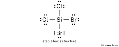 Sicl2br2 Lewis Structure Learnool