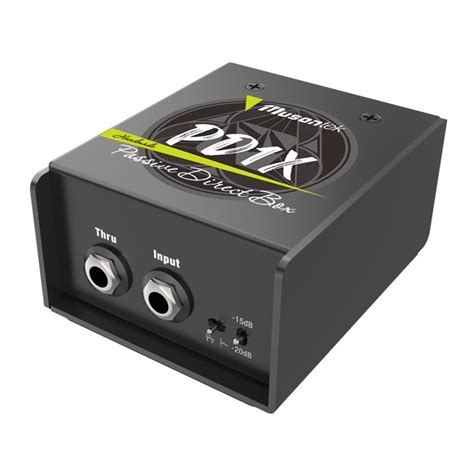 Passive Di Box Pd1x Musontek