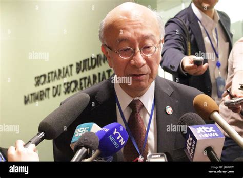 Un New York Usa 2nd June 2017 Japans Ambassador Koro Bessho