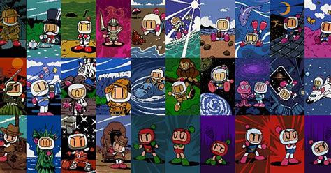 Super Bomberman Panic Bomber W Battle Backgrounds Recolorized Album
