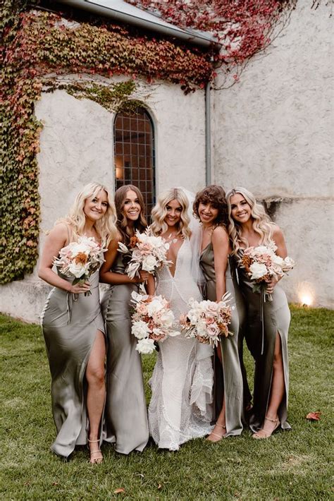 86 Chic And Stylish Grey Bridesmaid Dresses Weddingomania