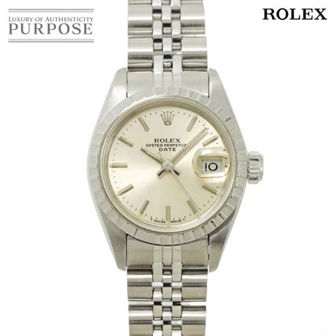 Rolex（ロレックス） オイスターパーペチュアルデイト 69240 L番 レディース 腕時計 シルバー 自動巻き Oyster
