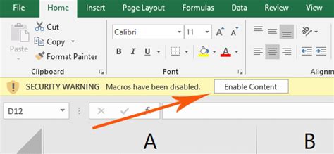 How To Enable And Disable Macros In Excel Step By Step