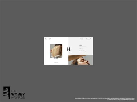 Zhenya Rynzhuk On Linkedin My Folio Website Has Been Selected As A 24th Annual Webby Winner In