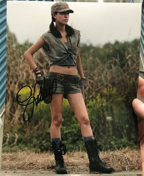 Christian Serratos The Walking Dead Autographed Photo Signed 8x10 7