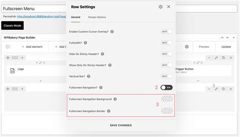 Hub Creating Fullscreen Menu Liquidthemes Knowledge Base