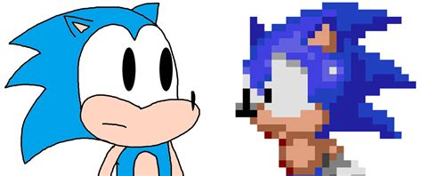 Classic Sonic Meets Dorkly Sonic By Superstarfy2002 On Deviantart