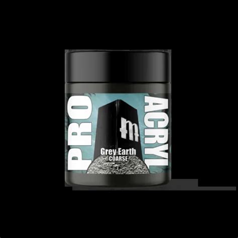 Monument Pro Acryl Basing Textures Grey Earth Coarse 120ml