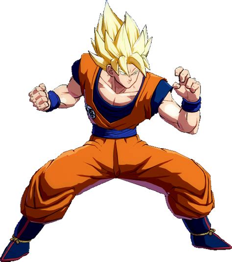 File DBFZ SS Goku Color1 Png Dustloop Wiki