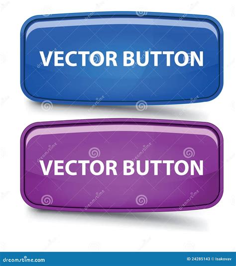 Vector Rectangular Glass Button Stock Vector Illustration Of Select Shine 24285143 Vector Rectangular Glass Button Stock Vector Illustration Of Select Shine 24285143