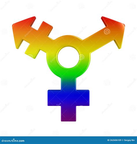 Choice Sex On White Background Isolated 3d Illustration Stock