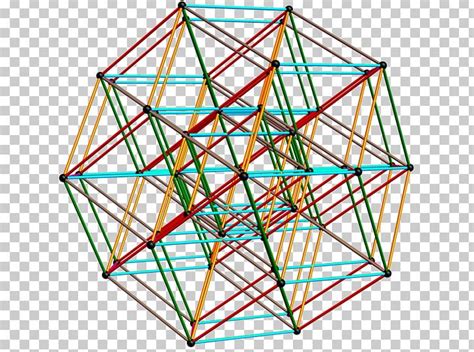 6 Cube Hypercube Six Dimensional Space Png Clipart 5cube 6cube Angle Area Art Free Png