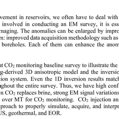Results Of A Csem Monitoring Baseline Survey On The Left Are The 1d Download Scientific