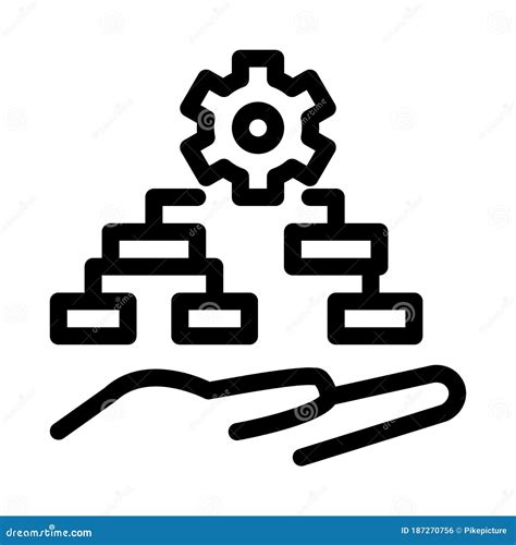 Algorithm Icon Monochrome Simple Artificial Intelligence Icon For