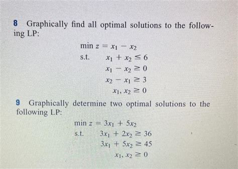 Solved LINEAR PROGRAMMINGI Get No Feasible Region For Chegg